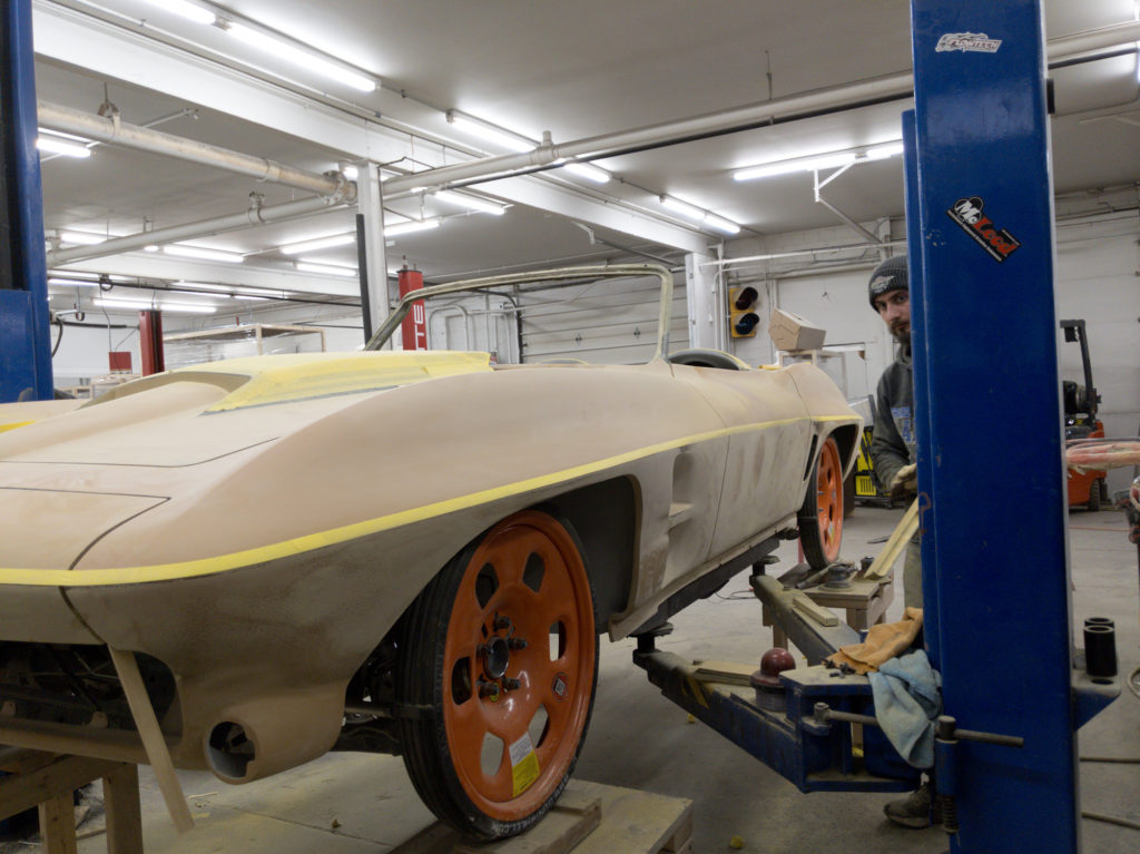 1963-67 Corvette Front Clip (C6-ZR1) - Dynamic Corvettes