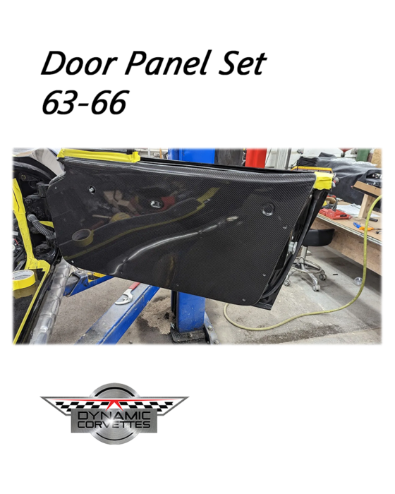1963-66 Corvette Door Panel Set Convertible - Dynamic Corvettes