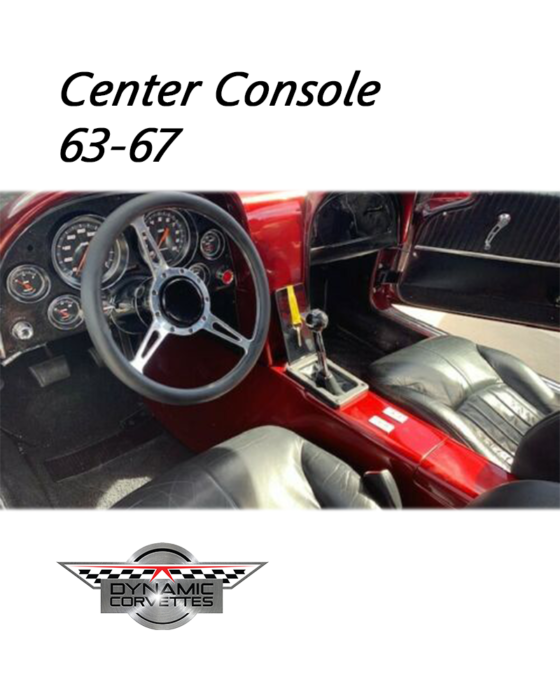 1963-67 Corvette Center Console - Dynamic Corvettes