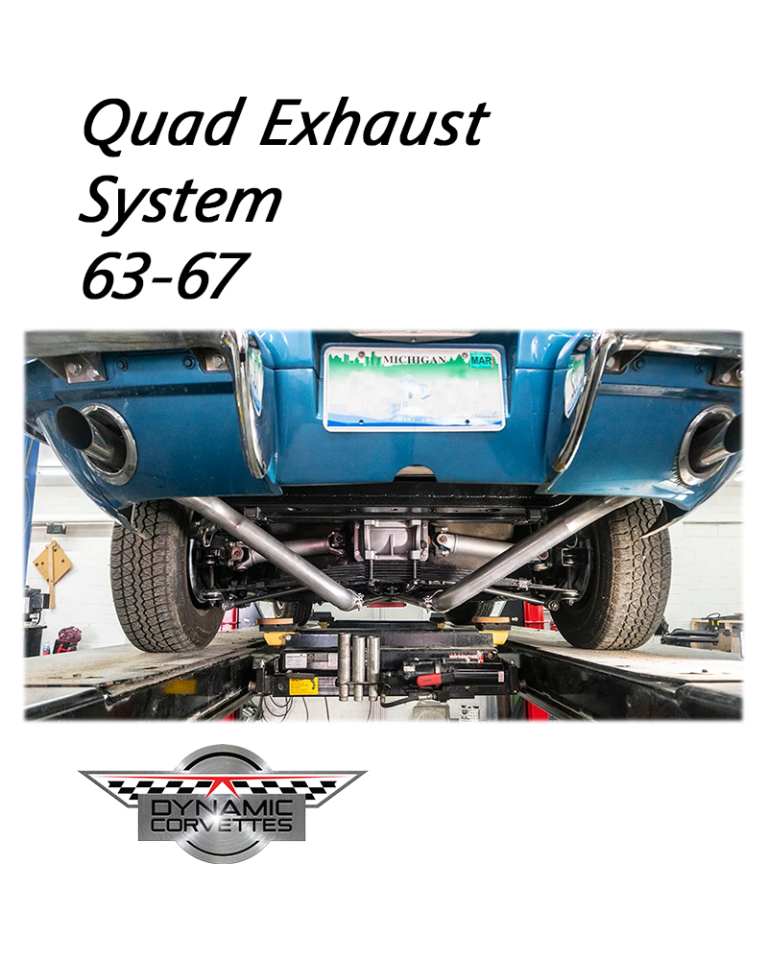 1963-67 Corvette Quad Exhaust System - Dynamic Corvettes