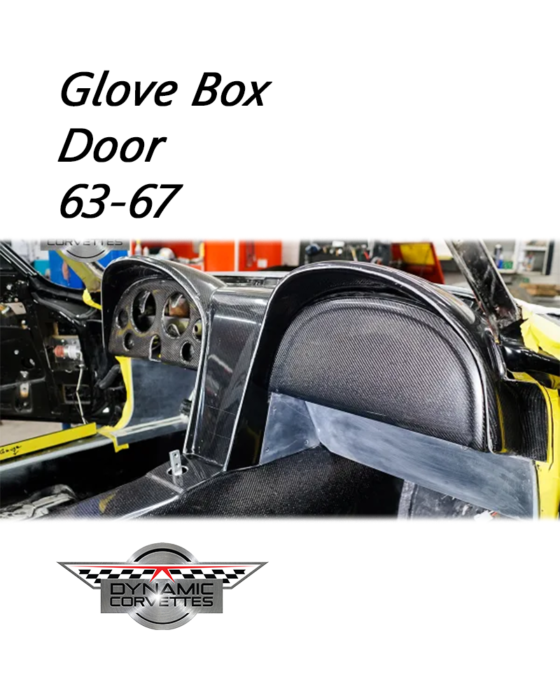 1963-67 Corvette Glove Box Door - Dynamic Corvettes