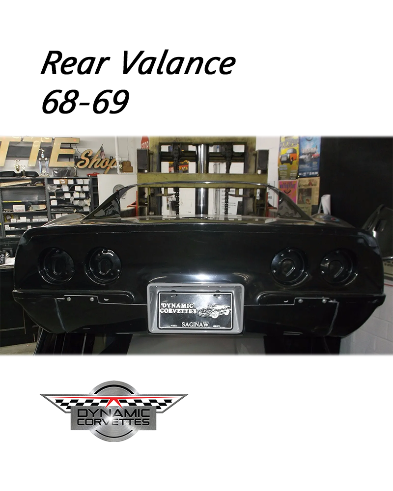 1968-69 Corvette Rear Valance - Dynamic Corvettes