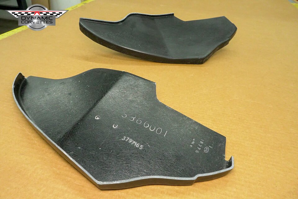 1963-67 Corvette Splash Shields - Dynamic Corvettes
