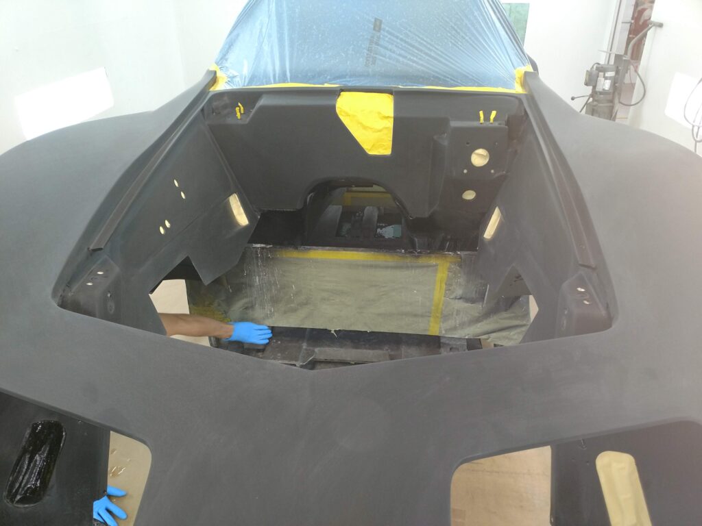 1968-76 Corvette Firewall Block Off - Dynamic Corvettes