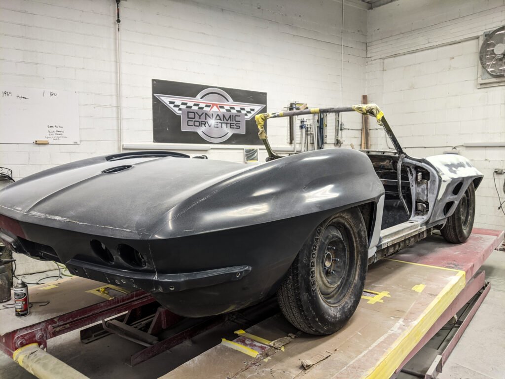 1963-67 Corvette Rear Clip (Convertible) - Dynamic Corvettes