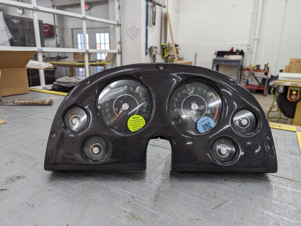 1963-67 Corvette Instrument Cluster Bezel - Dynamic Corvettes
