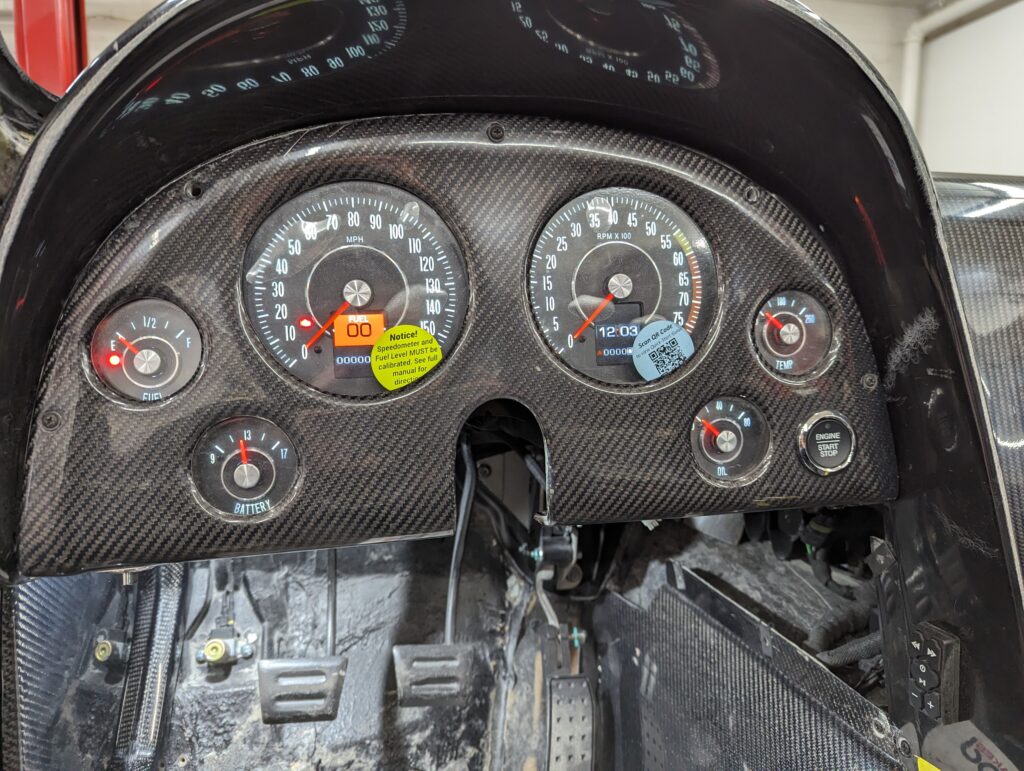 1963-67 Corvette Instrument Cluster Bezel - Dynamic Corvettes