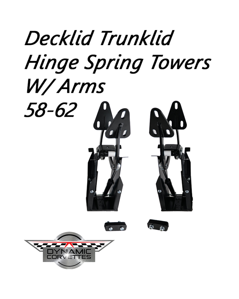 Decklid Trunklid Hinge Spring Towers With Arms 58-62